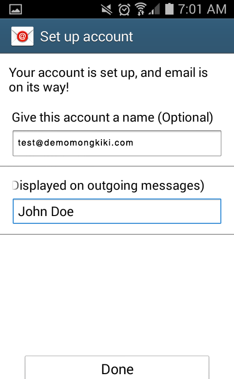 Tutorial Setup Email di Android – Tutorial Hosting & Domain